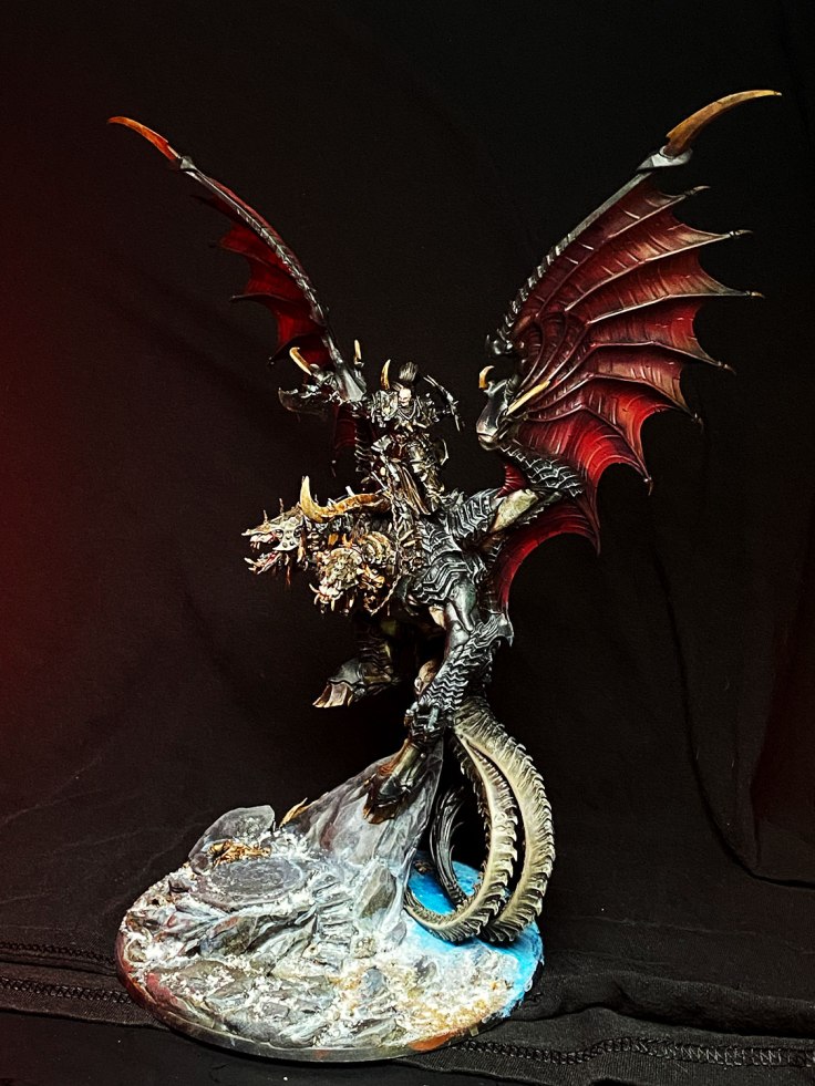 VALKAATI! – Chaos Lord on Dragon – Kitbash Chaos